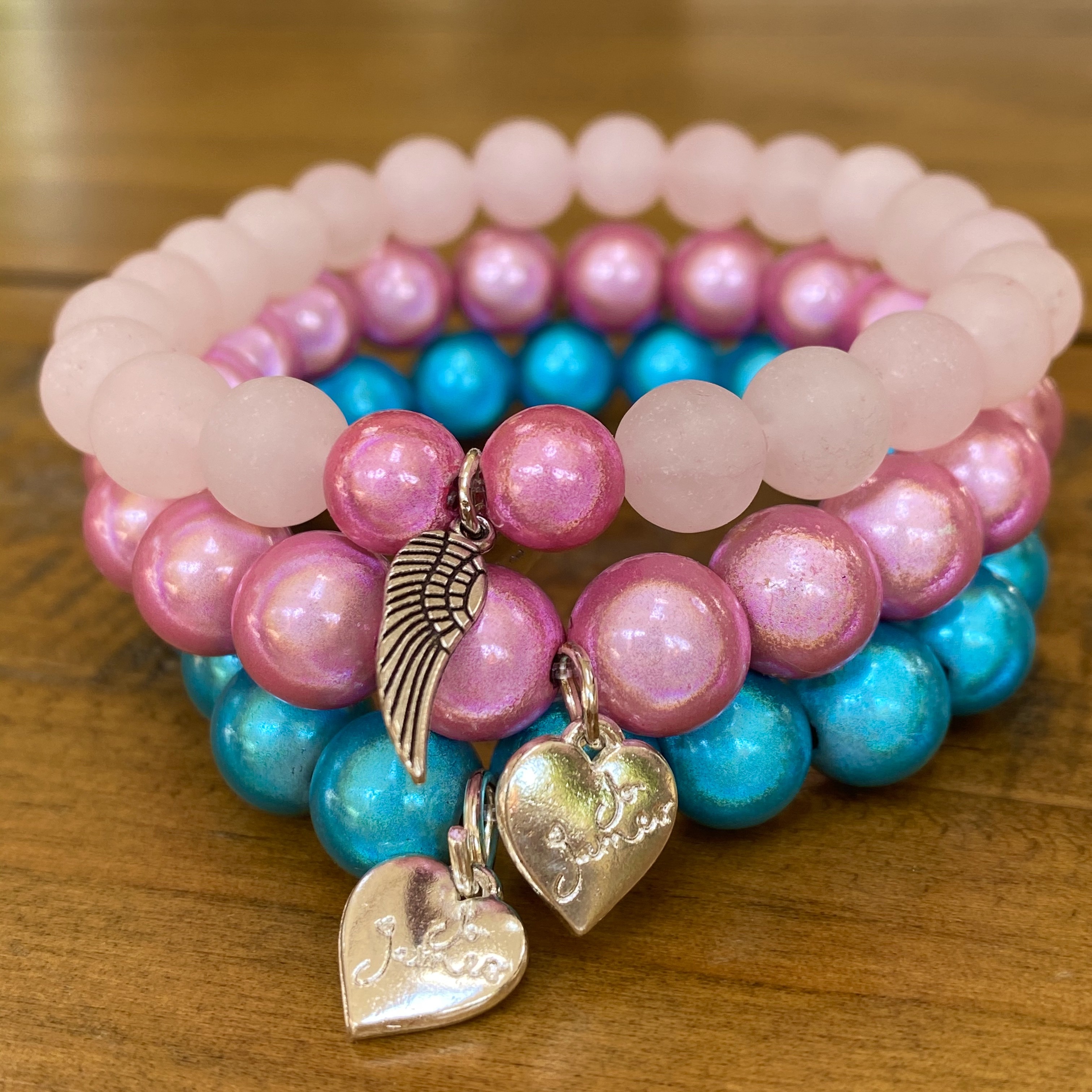 Rose Quartz Bracelet Jo James Jewellery Rose Quartz Bracelet Jo James Jewellery