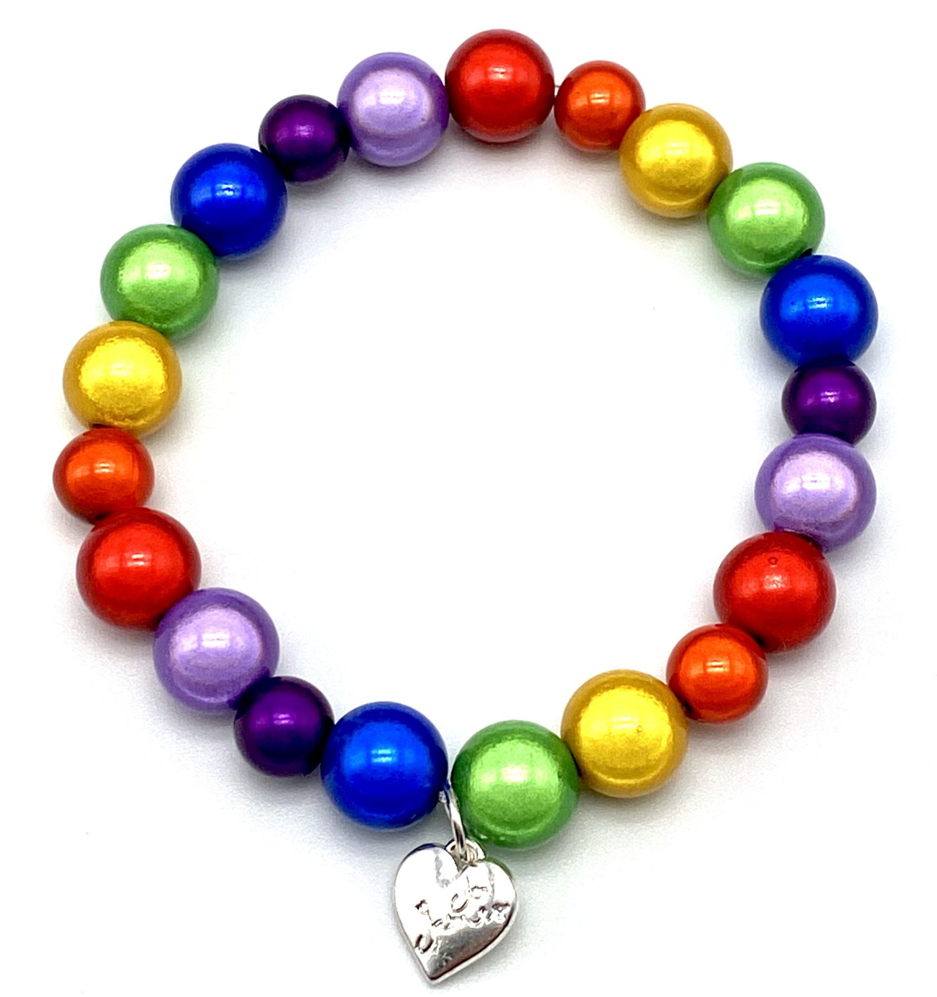 Rainbow Bracelet - Made With Love - Jo James Jewellery