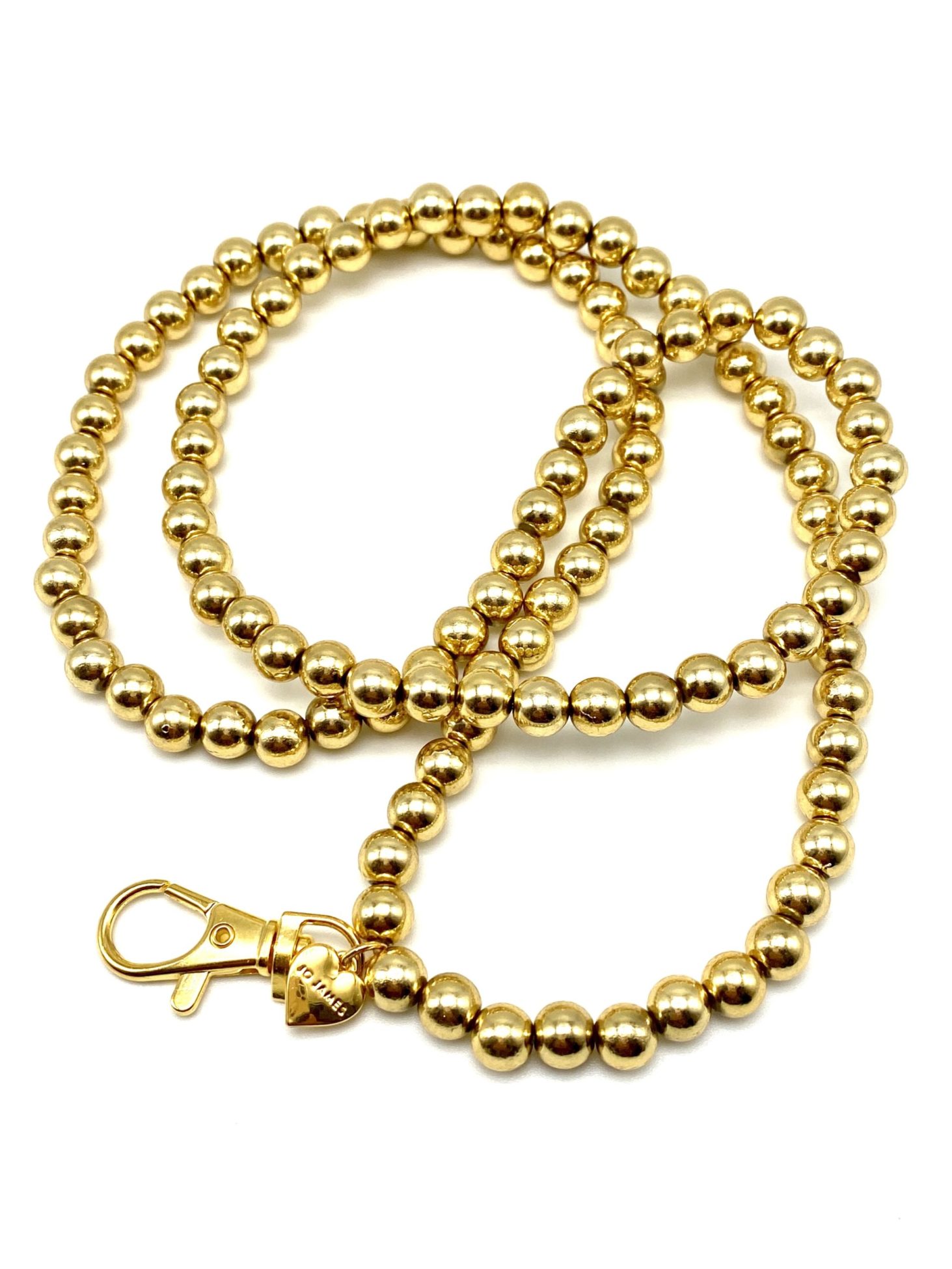 Golden Lanyard - Made With Love - Jo James Jewellery