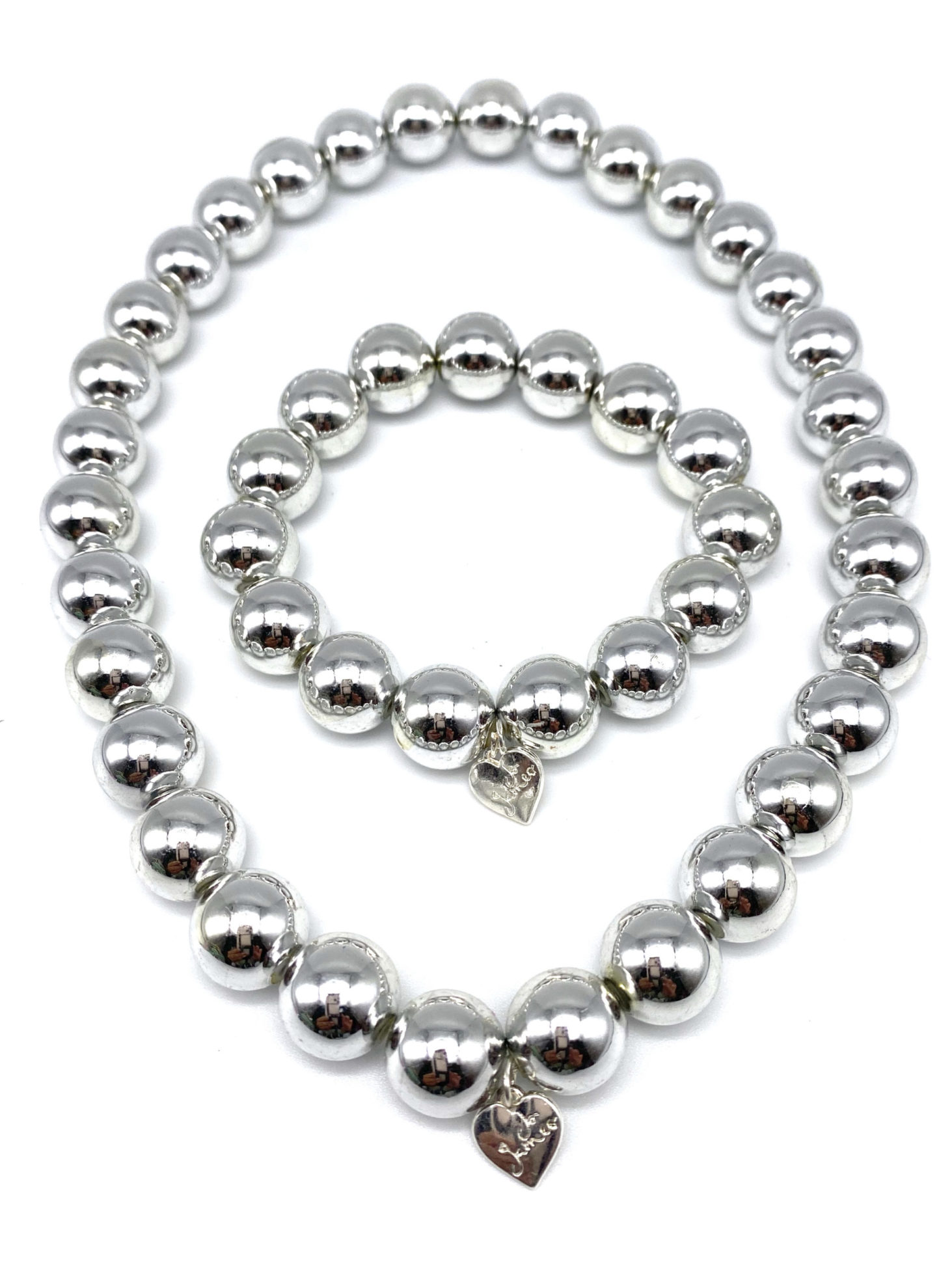 Chunky Silver Set - Made With Love - Jo James Jewellery