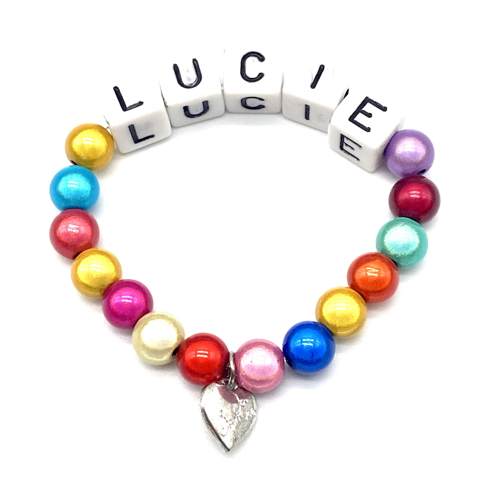 Personalised Kids Bracelets - Made With Love - Jo James Jewellery