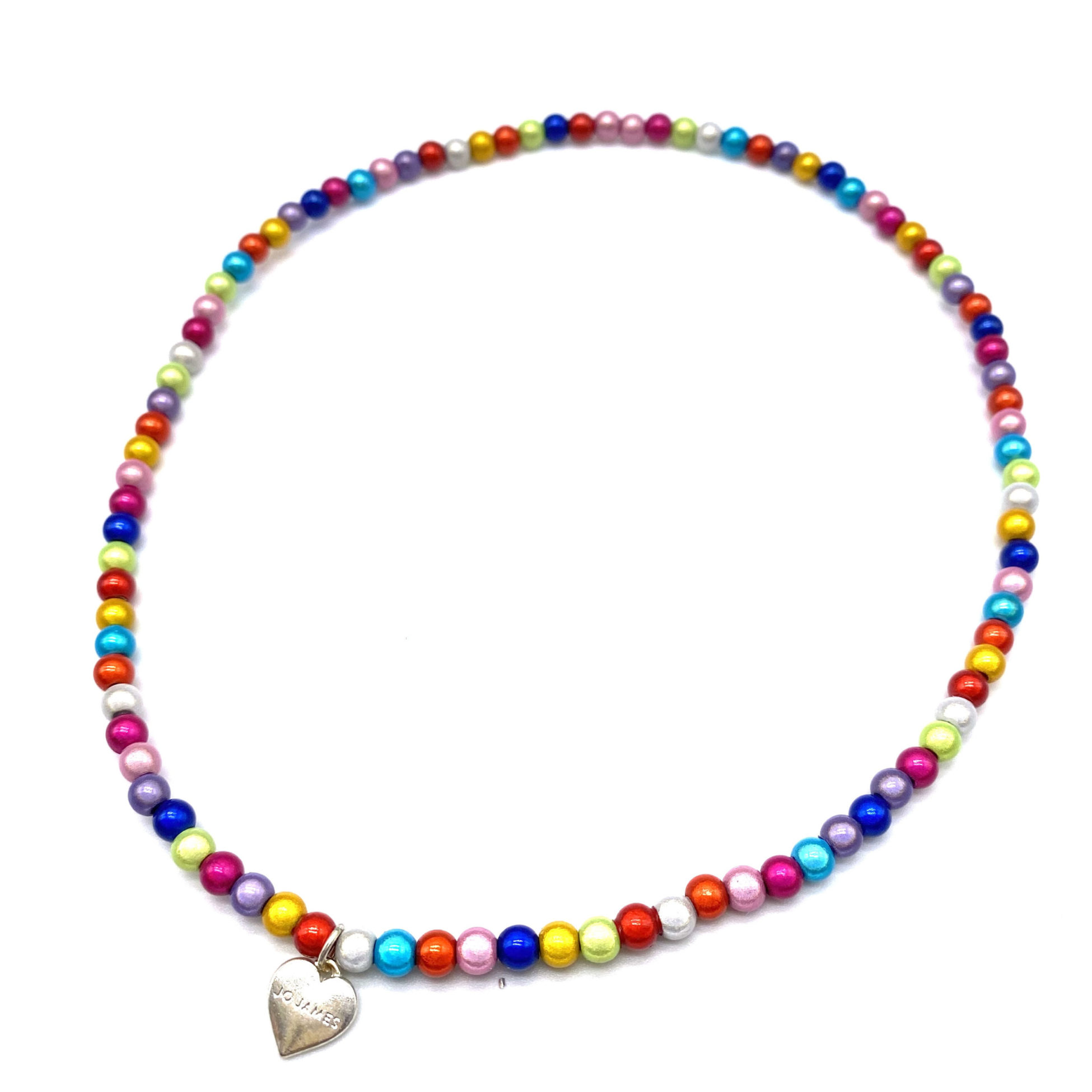 Multi Skinny Short Necklace - Made With Love - Jo James Jewellery