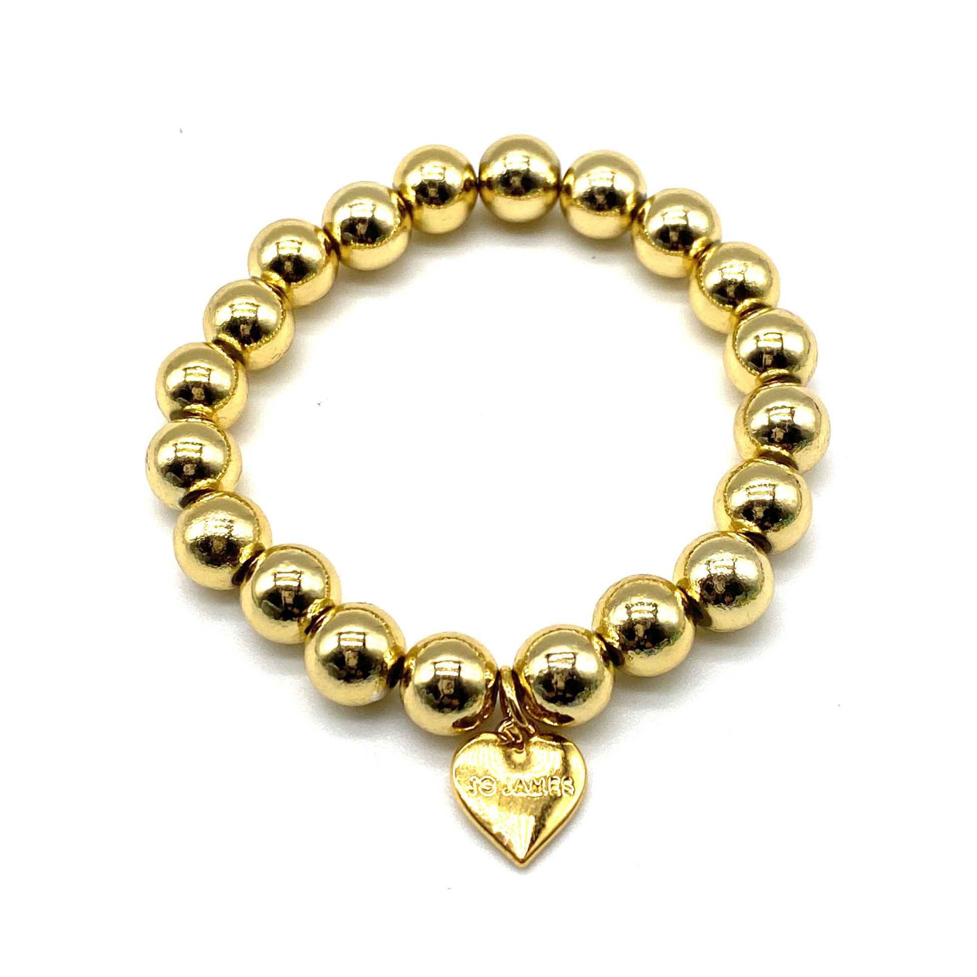 Gold Kids Bracelet - Made With Love - Jo James Jewellery