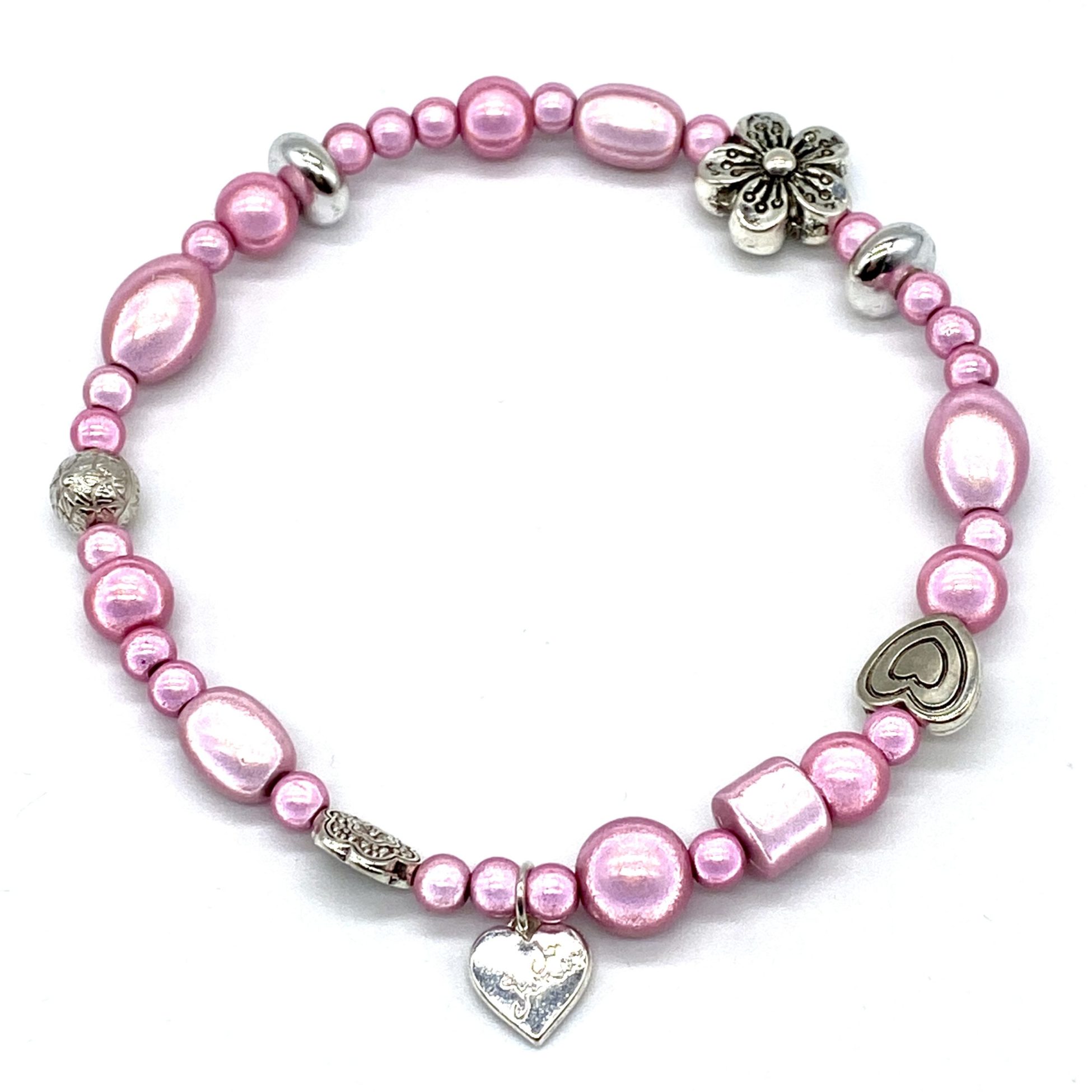Pink Vintage Anklet - Made With Love - Jo James Jewellery