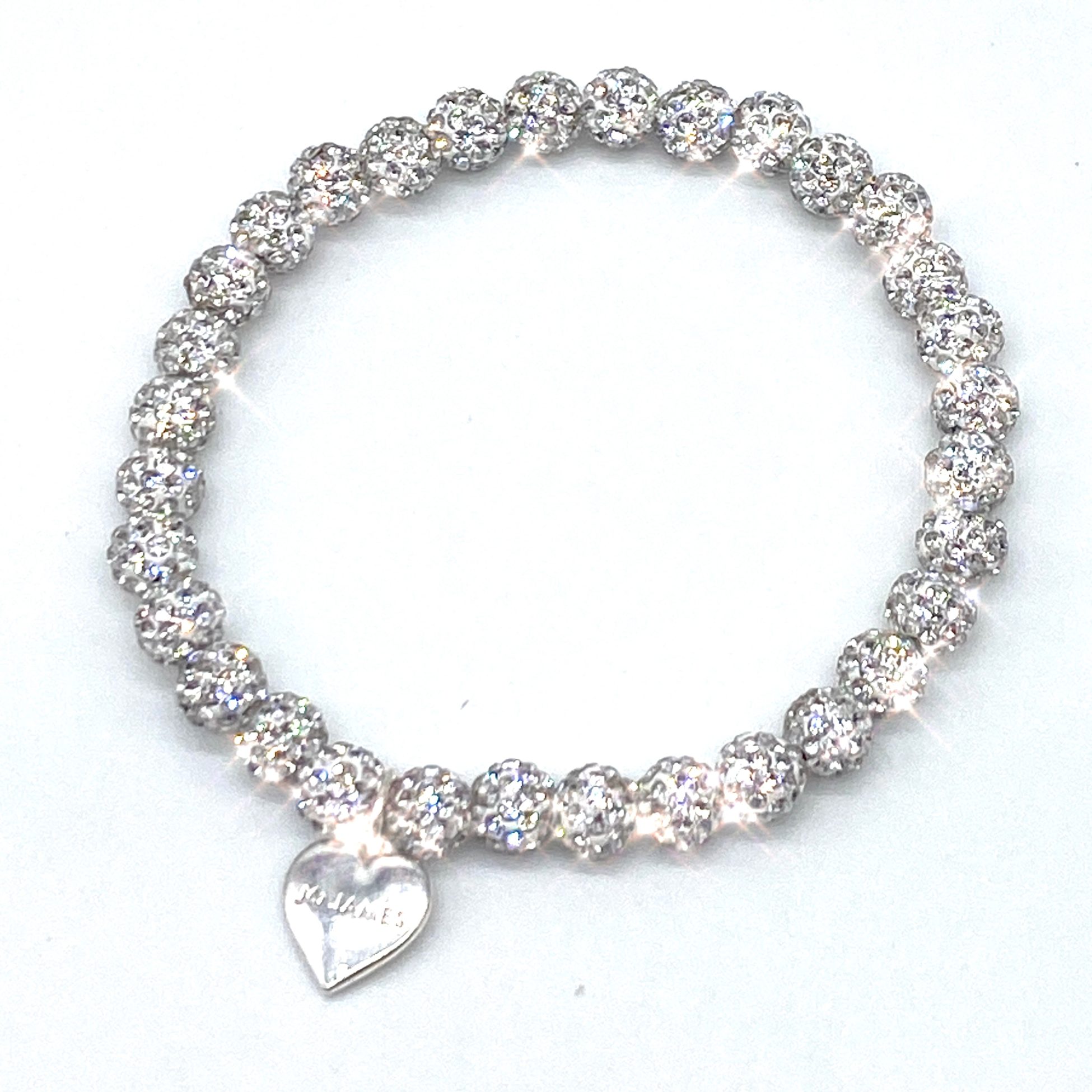 Dainty Full Sparkle Bracelet - Made With Love - Jo James Jewellery